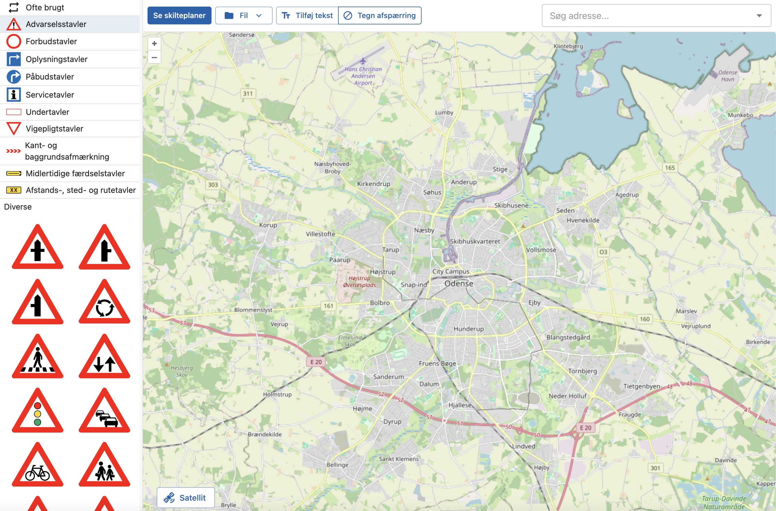 Skilteplanen.dk | Nemt og professionelt skilteplanlægningsprogram